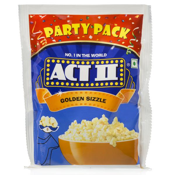 Buy Act II Instant Popcorn Golden Sizzle 120 g Online| SastaSundar.com