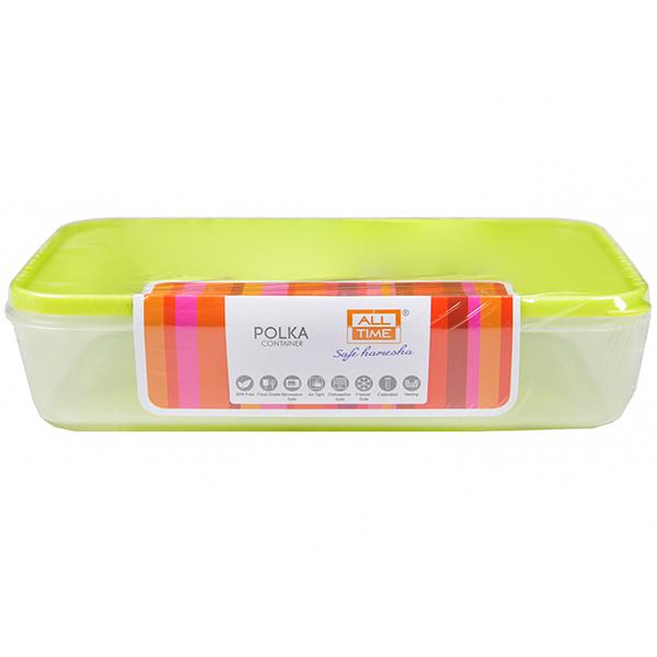 Buy All Time Polka Container (502) Green 1500 ml Online at the Best ...