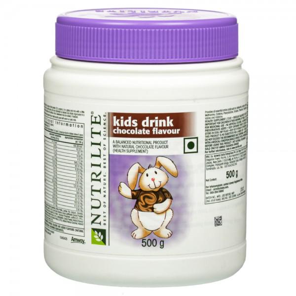 Buy Amway Nutrilite Kids Drink Chocolate Flavour 500 g Online at the ...