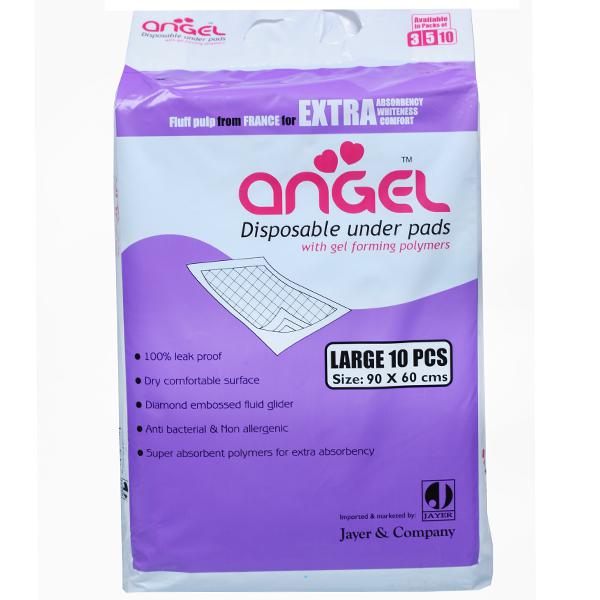 Buy Angel Under Pad L Pack Of 10 Online| SastaSundar.com