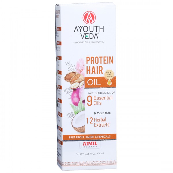 Buy Ayouthveda Protein Hair Oil 100 ml Online at the Best Price ...