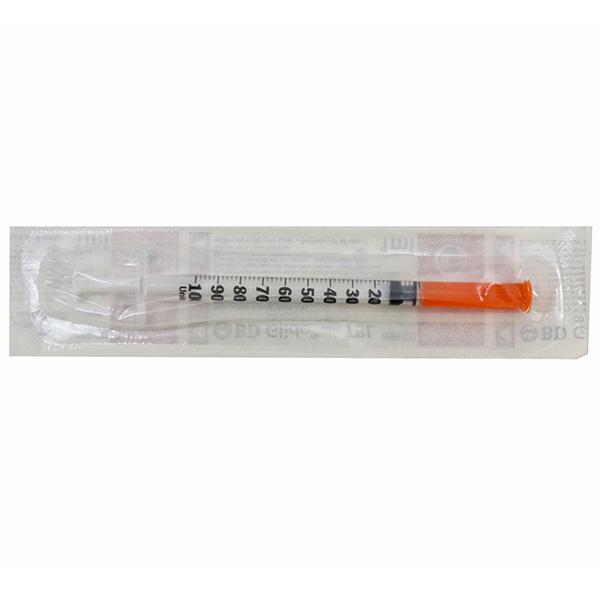 Buy BD Glide Ultra(With TBL) Fine Needle Insulin Syringe 31G 1/4 (100 ...