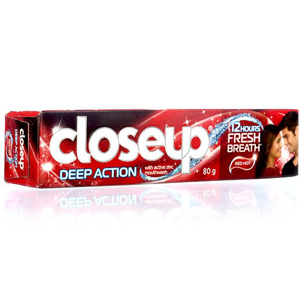 Buy Closeup Deep Action Red Hot Toothpaste 80 g Online| SastaSundar.com