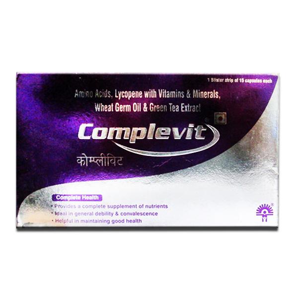 Buy Complevit Capsule (15 Cap) Online at the Best Price | SastaSundar