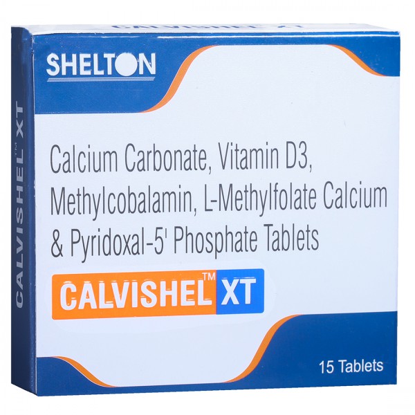Buy Calvishel XT 15 Tablets Online at the Best Price | SastaSundar