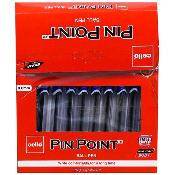 Buy Cello Pinpoint Blue Ball Pen Pack Of 10 Online at the Best Price ...