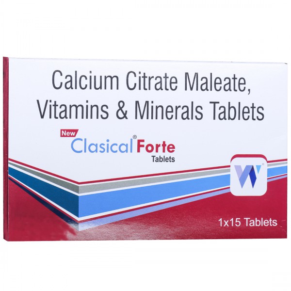 Buy Clasical Forte New 15 Tablets Online at the Best Price | SastaSundar