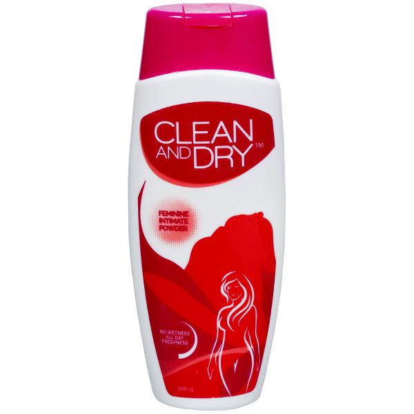 Buy Clean And Dry Feminine Intimate Powder 100 g Online| SastaSundar.com