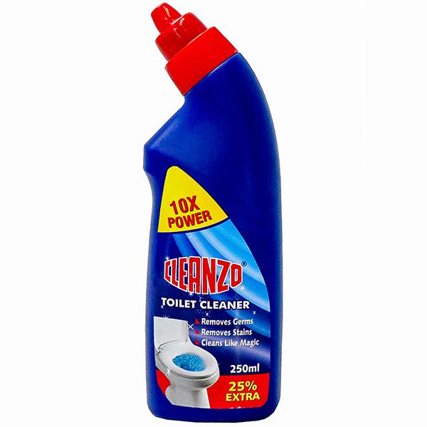 Buy Cleanzo 10X Power Toilet Cleaner (Free 25% Extra) 250 ml Online at ...