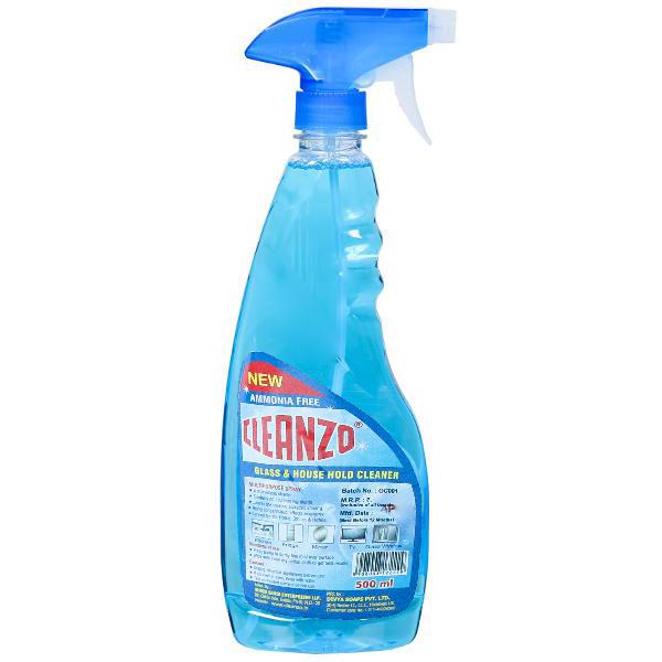 Buy Cleanzo Glass & House Hold Cleaner 500 ml Online at the Best Price ...