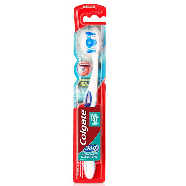 Buy Colgate 360° Whole Mouth Clean Soft Toothbrush Online at the Best ...