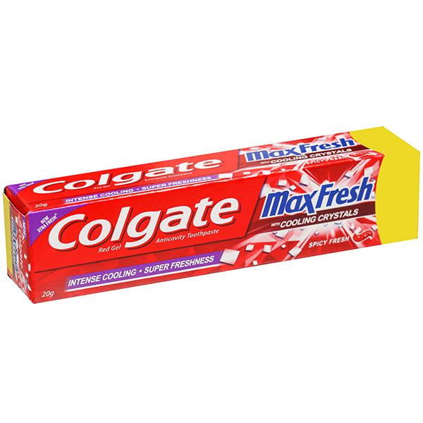 Buy Colgate MaxFresh Anticavity Red Gel Toothpaste, Spicy Fresh 20 g ...