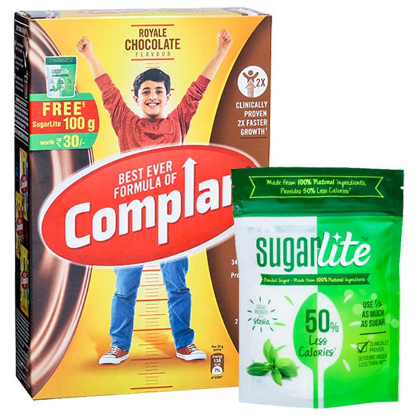 Buy Complan Best Ever Formula Royale Chocolate Powder Refill (Free ...