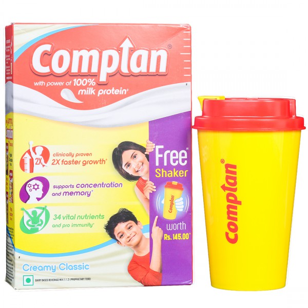 Buy Complan Creamy Classic Flavour Refill (Free Shaker) 500 g Online at ...