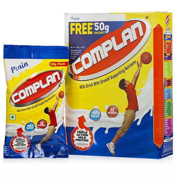 Buy Complan Plain Powder Refill (Free Complan Plain 50 g) 500 g Online ...