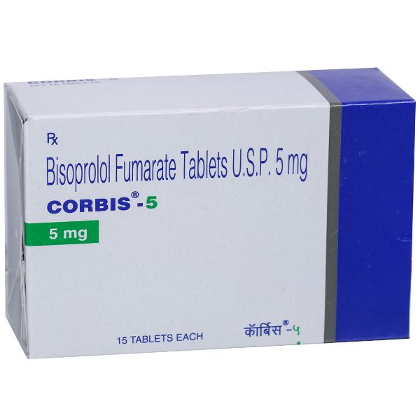 Buy Corbis 5 mg Tablet (15 Tab) Online | Uses, Price & Side Effects ...