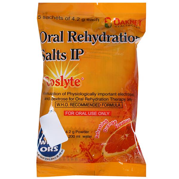 Buy Coslyte Orange Flavour Powder 5 x 4.2 g Online at the Best Price ...