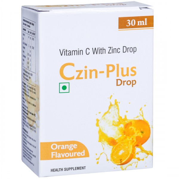 Buy Czin Plus Orange Flavoured Drop 30 ml Online at the Best Price ...