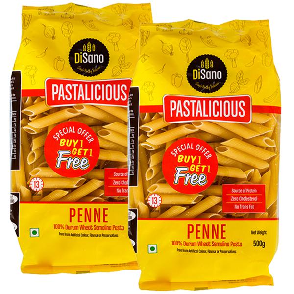 Buy Disano Penne Pasta (Buy 1 Get 1 Free) 2 x 500 g Online at the Best ...