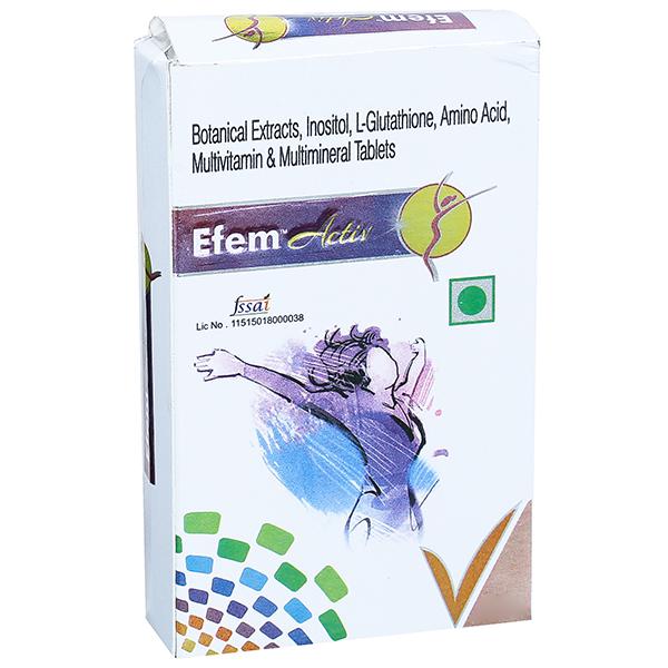 Buy Efem Activ 30 Tablets Online at the Best Price | SastaSundar