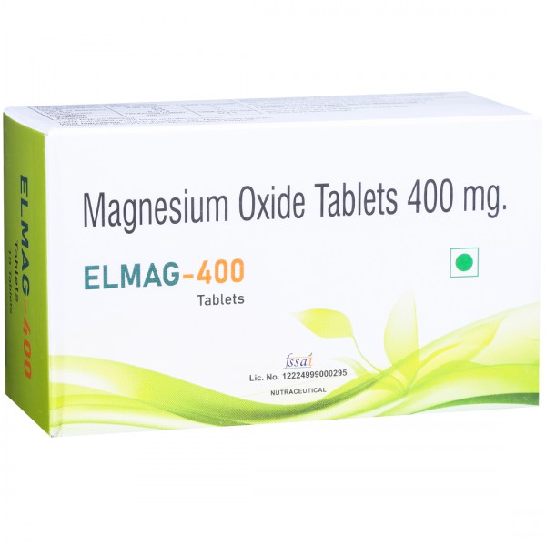 Buy Elmag 400 mg 10 Tablets Online at the Best Price | SastaSundar