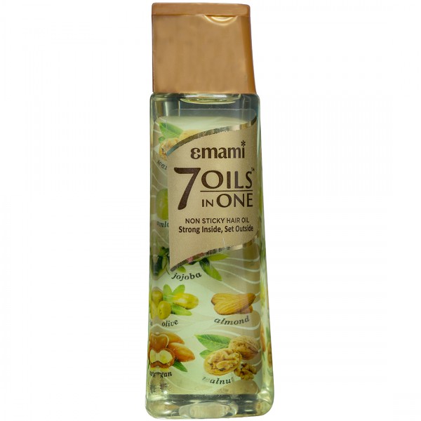 Buy Emami 7 Oils In One Non Sticky Hair Oil 50 ml Online at the Best ...