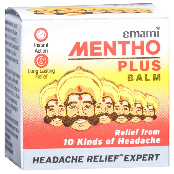 Buy Emami Mentho Plus Balm 4.3 ml Online at the Best Price | SastaSundar