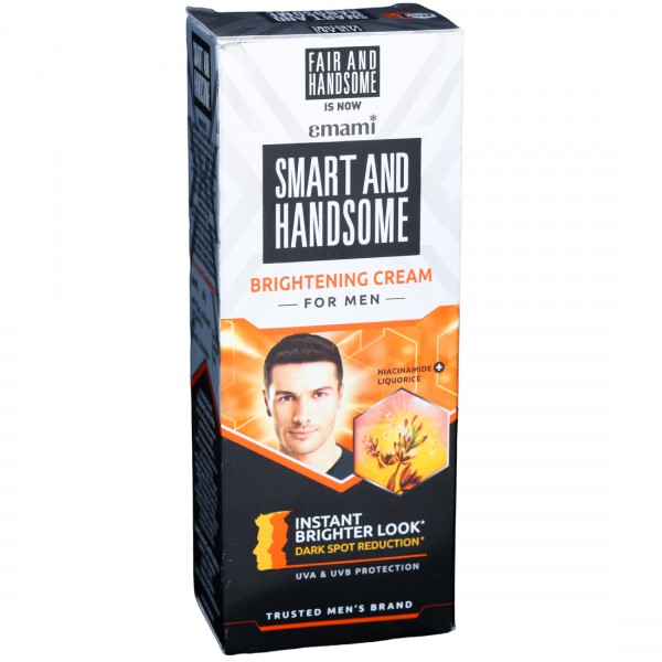 Buy Emami Smart And Handsome Brightening Cream 60 g Online at the Best ...