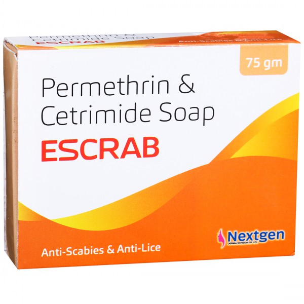 Buy Escrab Soap 75 gm Online at the Best Price | SastaSundar
