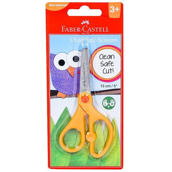 Buy Faber Castell Child Safe Scissors 3+ Yellow 13 cm Online at the ...