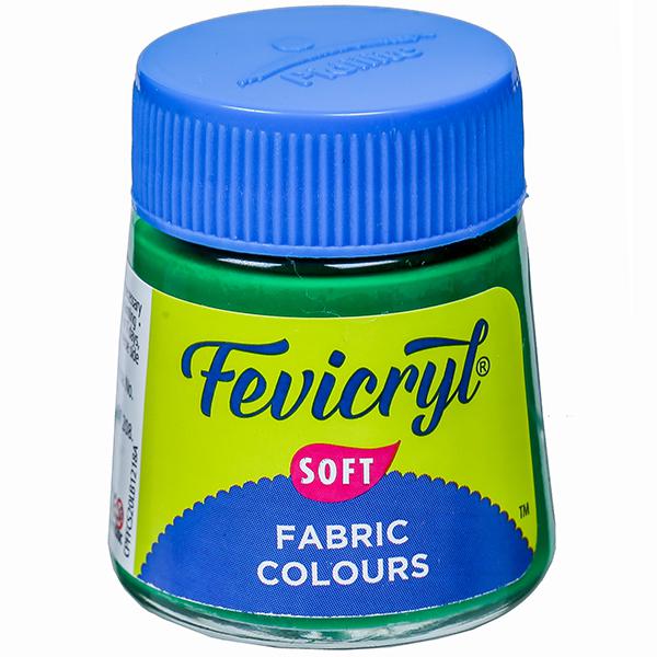 Buy Fevicryl Soft Fabric Colours (Light Green 212) 20 ml Online ...