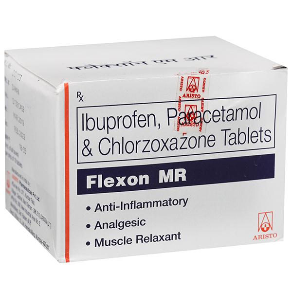 Buy Flexon MR Tablet (10 Tab) Online | Uses, Price & Side Effects ...