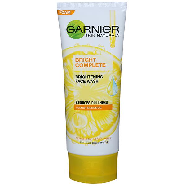 Buy Garnier Bright Complete Brightening Foam Face Wash with Lemon ...