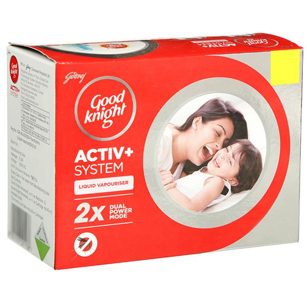 Buy Good Knight Activ + Liquid Vaporizer With System 45 ml Online at ...