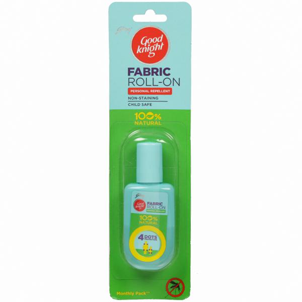 Buy Good Knight Fabric Roll-On Child Safe Personal Mosquito Repellent ...