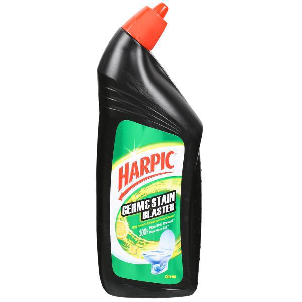 Buy Harpic Germ & Stain Blaster Disinfectant Citrus Toilet Cleaner 750 ...