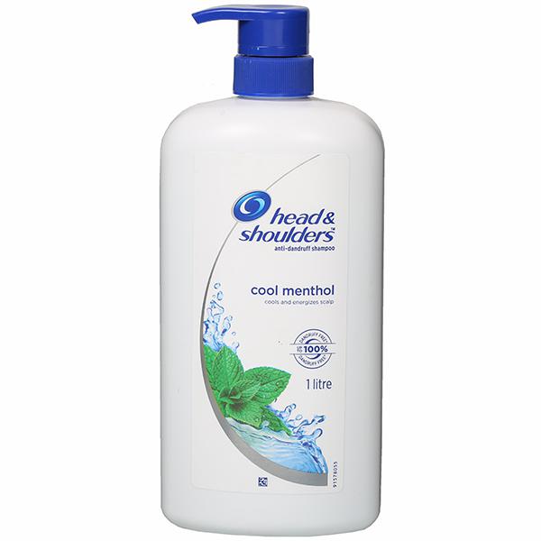 Buy Head & Shoulders Cool Menthol Shampoo 1000 ml Online at the Best ...