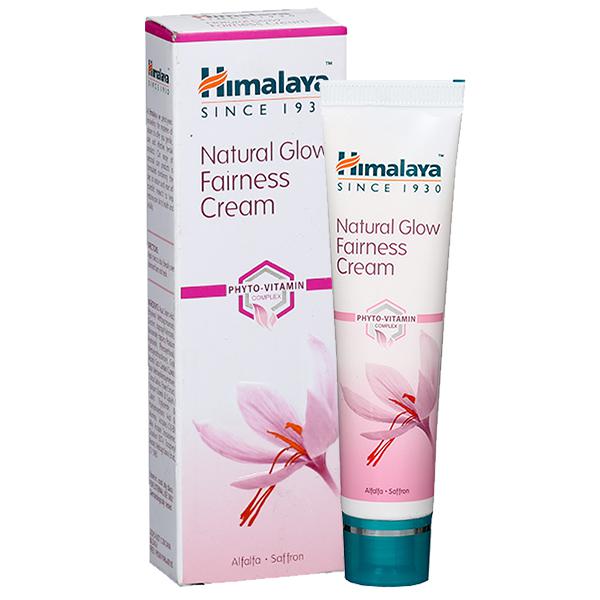 Buy Himalaya Natural Glow Fairness (Alfalfa & Saffron) Cream 25 g ...
