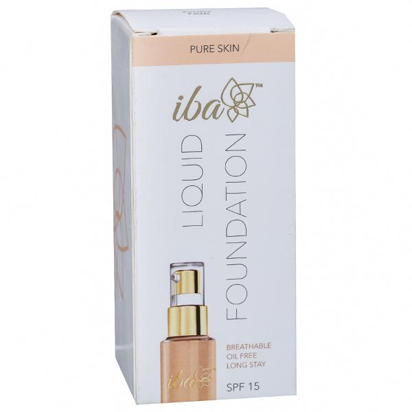 Buy Iba Pure Skin Liquid Foundation Spf 15 Ivory Fair 30 ml Online at ...