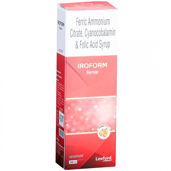 Buy Iroform Syrup 200 ml Online at the Best Price | SastaSundar