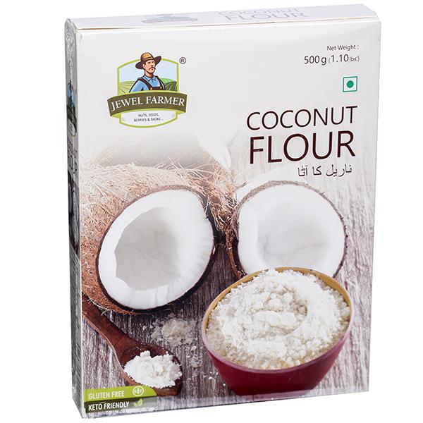 Buy Jewel Farmer Coconut Flour 500 g Online at the Best Price | SastaSundar