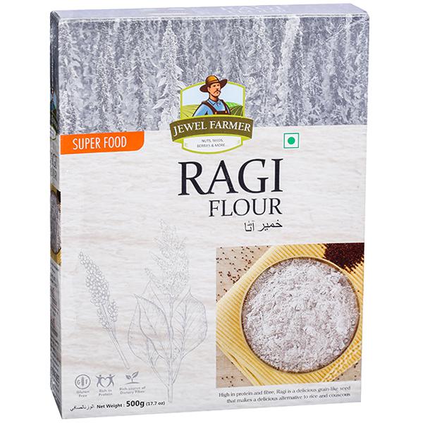 Buy Jewel Farmer Ragi Flour 500 g Online at the Best Price | SastaSundar
