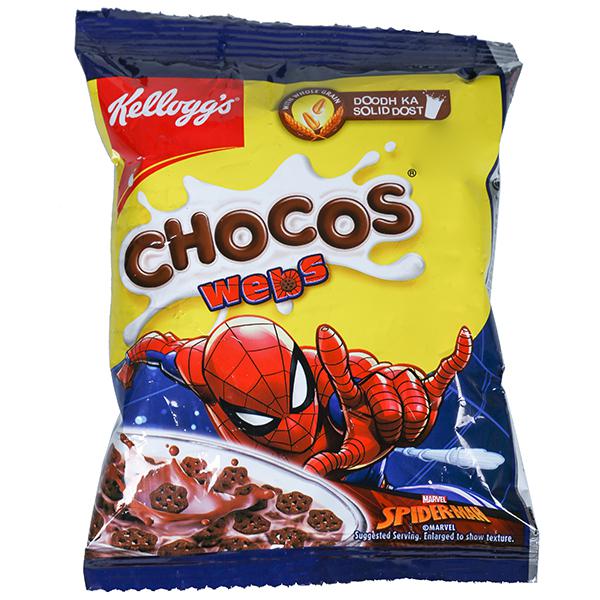 Buy Kelloggs Chocos Webs Marvel Spider-Man 23 g Online at the Best ...