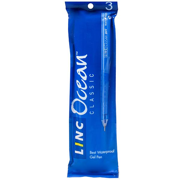 Buy Linc Ocean Classic Blue Gel Pen Pack Of 3 Online| SastaSundar.com