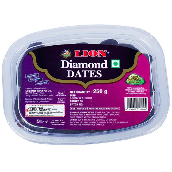 Buy Lion Diamond Dates 250 g Online at the Best Price | SastaSundar