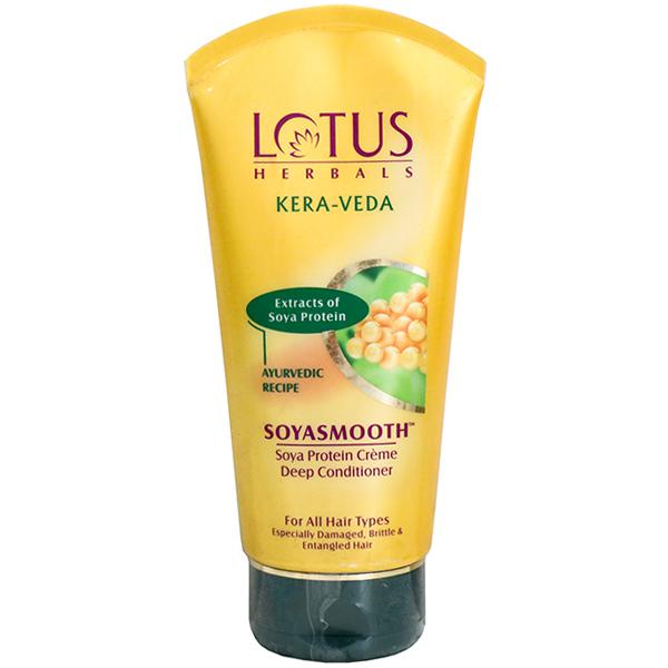 Buy Lotus Herbals Kera-Veda Soyasmooth Soya Protein Creme Deep ...