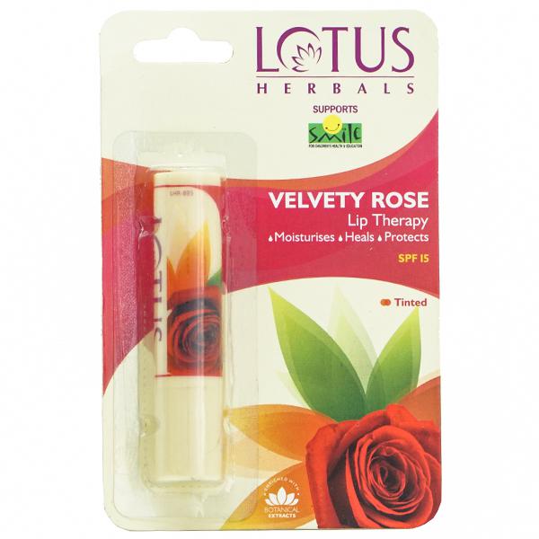 Buy Lotus Herbals Lip Lush Tinted Lip Balm Rosy Rose Blush SPF20 4 g ...