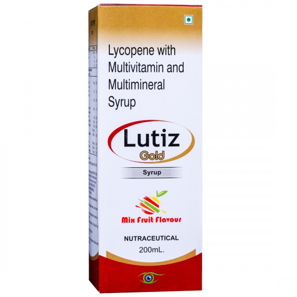 Buy Lutiz Gold Mix Fruit Flavour Syrup 200 ml Online at the Best Price ...