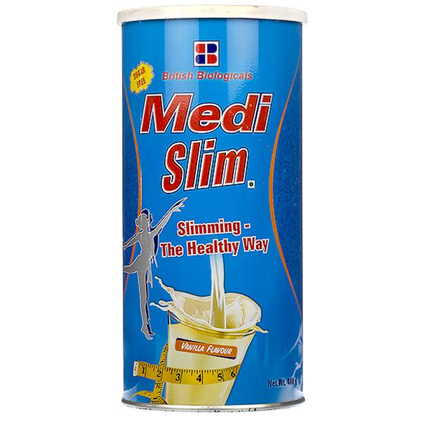 Buy Medi Slim (Vanilla) Powder 400 g Online at the Best Price | SastaSundar