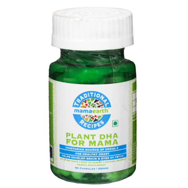 Buy Mamaearth Plant DHA & Mama 60 Capsules Online at the Best Price ...